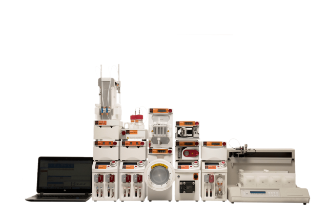 Information on Library synthesis in flow chemistry