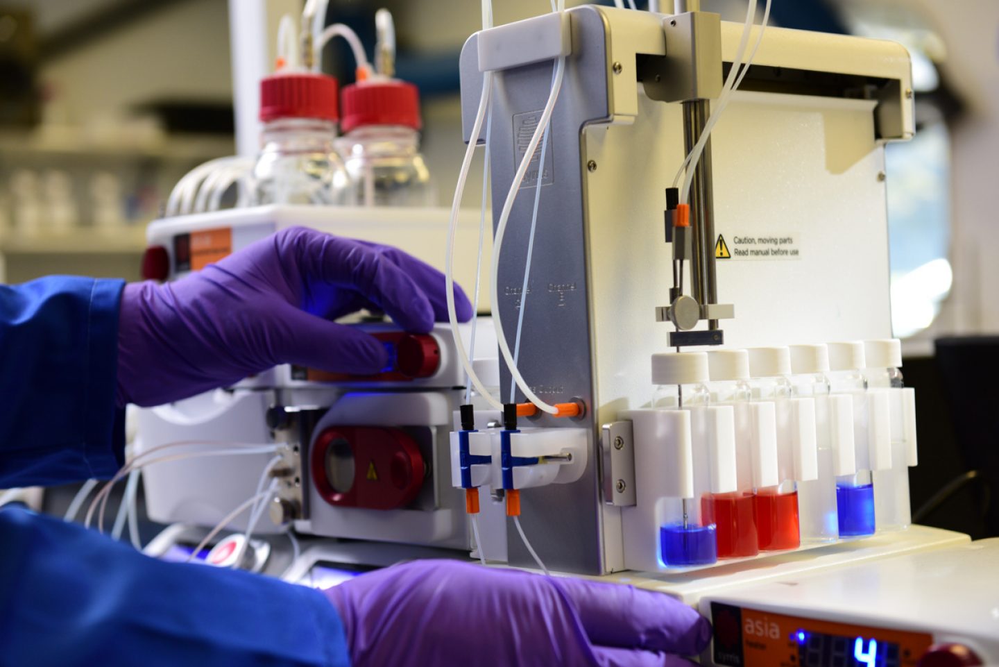 Asia Automated Reagent Injector Module from Syrris